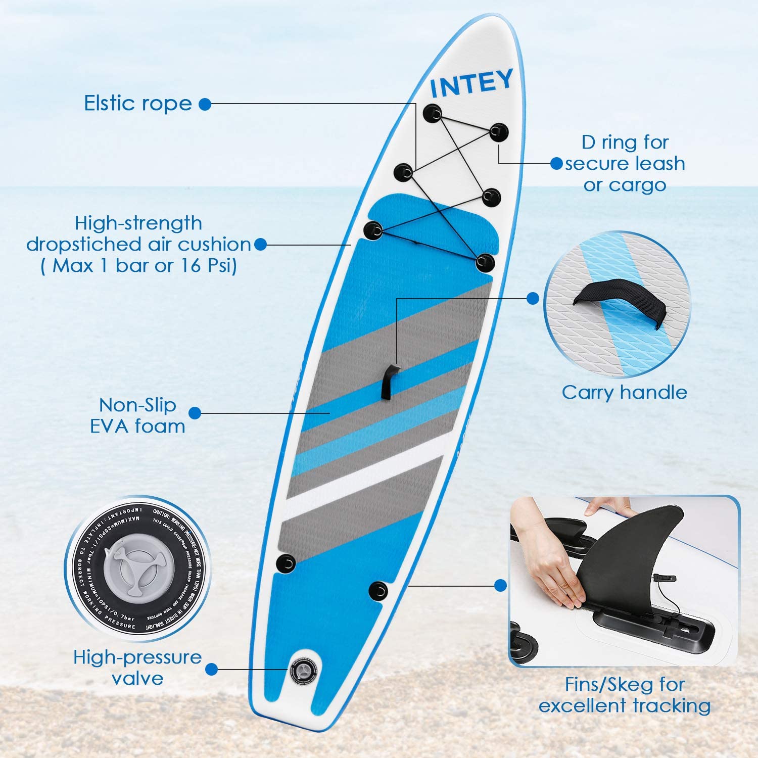 Test et avis du paddle INTEY RY-307 | Paddle-guide.com